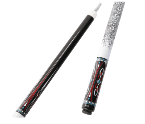 CALCUTTA 2 (White lizard wrap) - JFlowers Cues & Cases