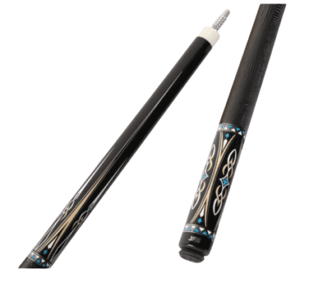 CALCUTTA 4 (Black lizard wrap) - JFlowers Cues & Cases