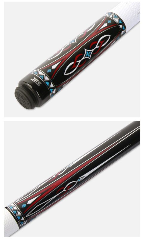 CALCUTTA 2 (White lizard wrap) - JFlowers Cues & Cases