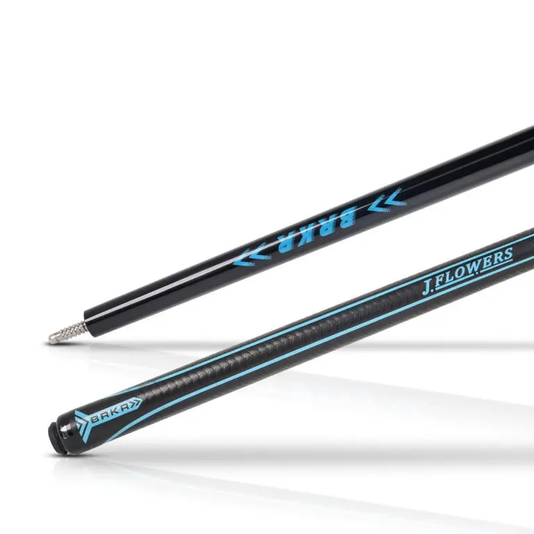 The BRKR Carbon Fiber Break Cue offers the most Bang for Buck