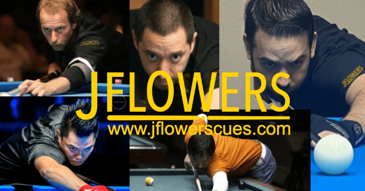 JFlowers Cues & Cases - Sponsored Players & Influencers